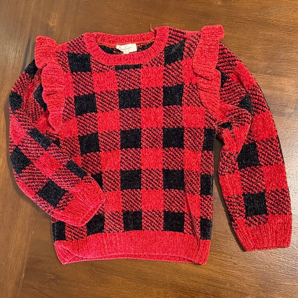 Jessica Simpson | Shirts & Tops | Jessica Simpson Girls Red And Black ...